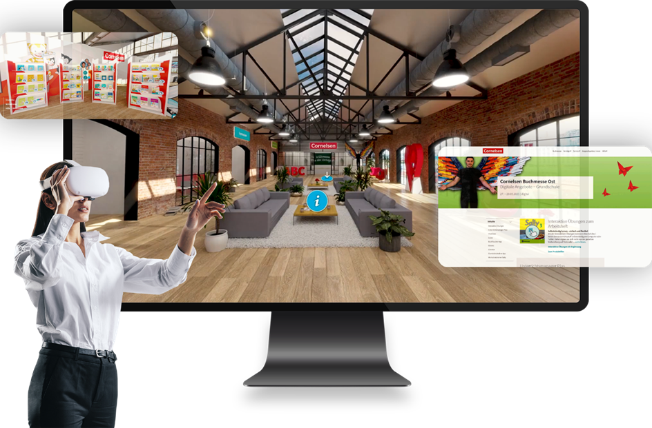 Digital interactions at trade fair stands